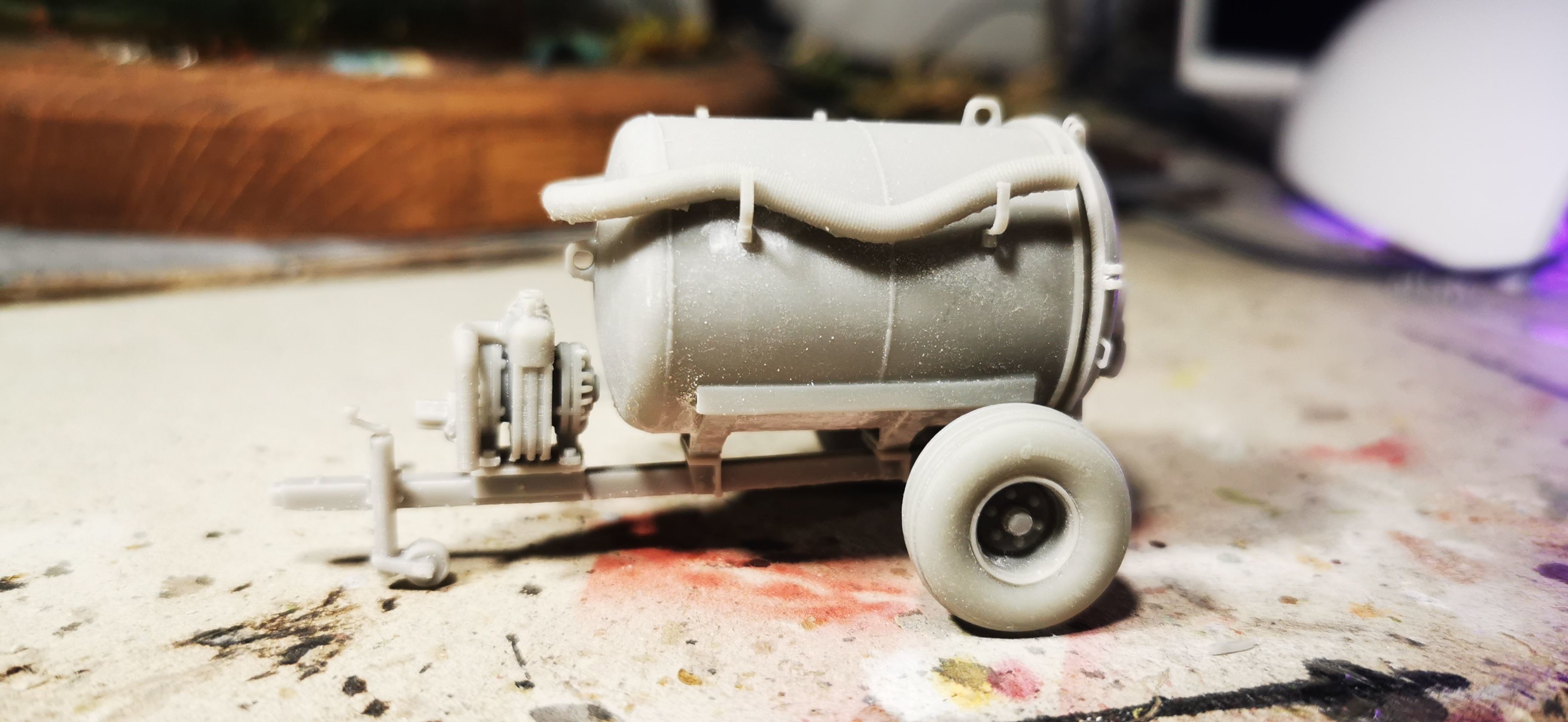 WATER TANK TANKER 1000L 1 35 scale READY FOR 3D PRINT 3D model 3D ...