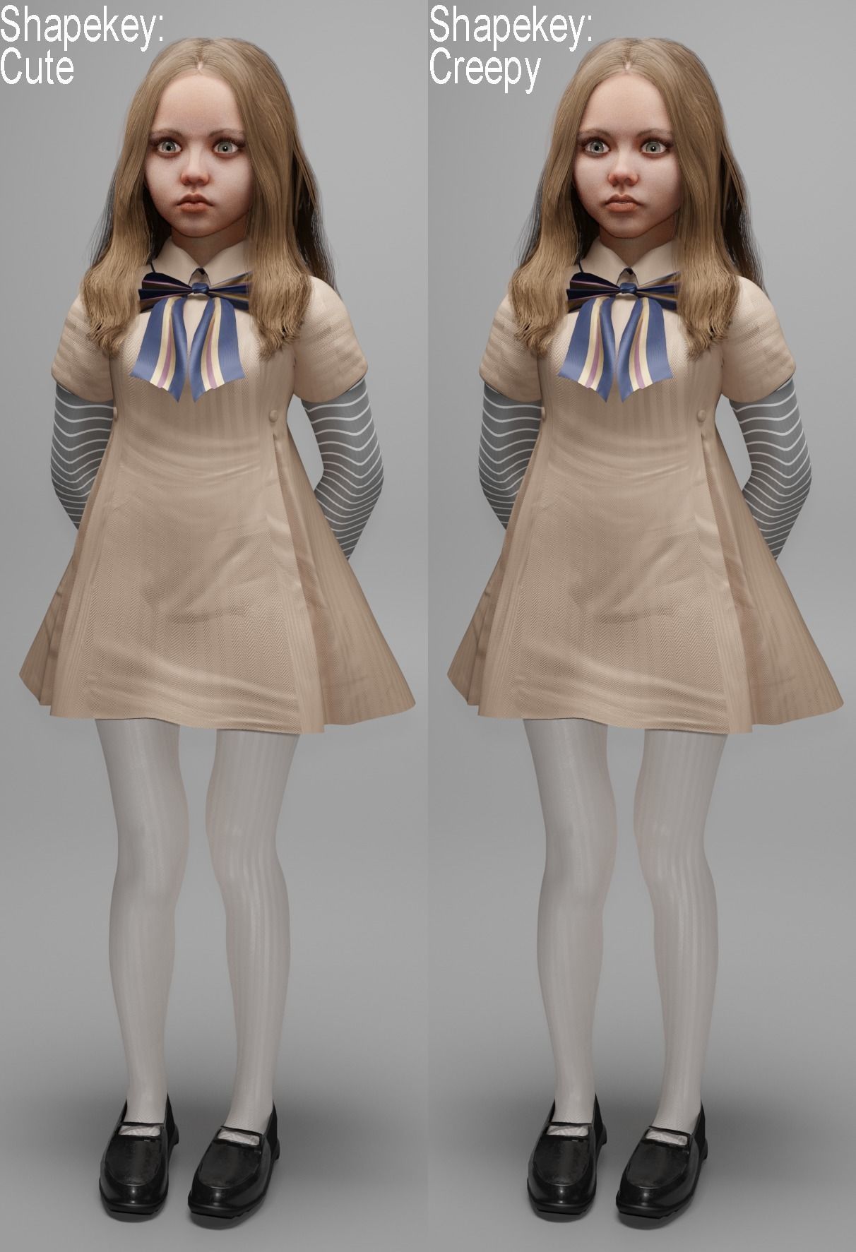 M3GAN 3D model animated rigged | CGTrader