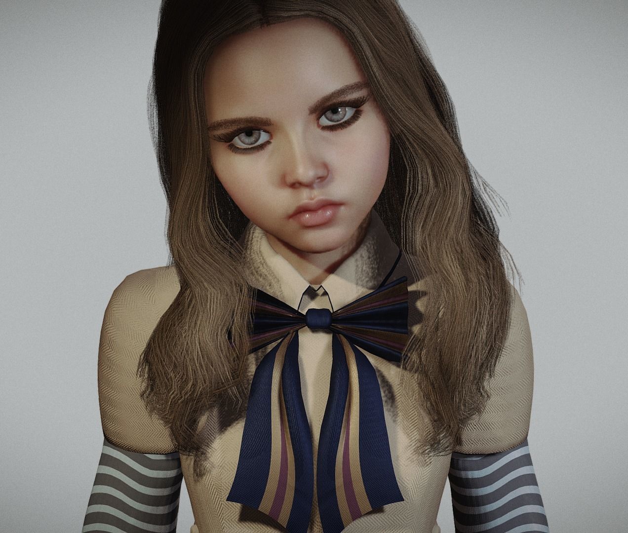 M3GAN 3D model animated rigged | CGTrader