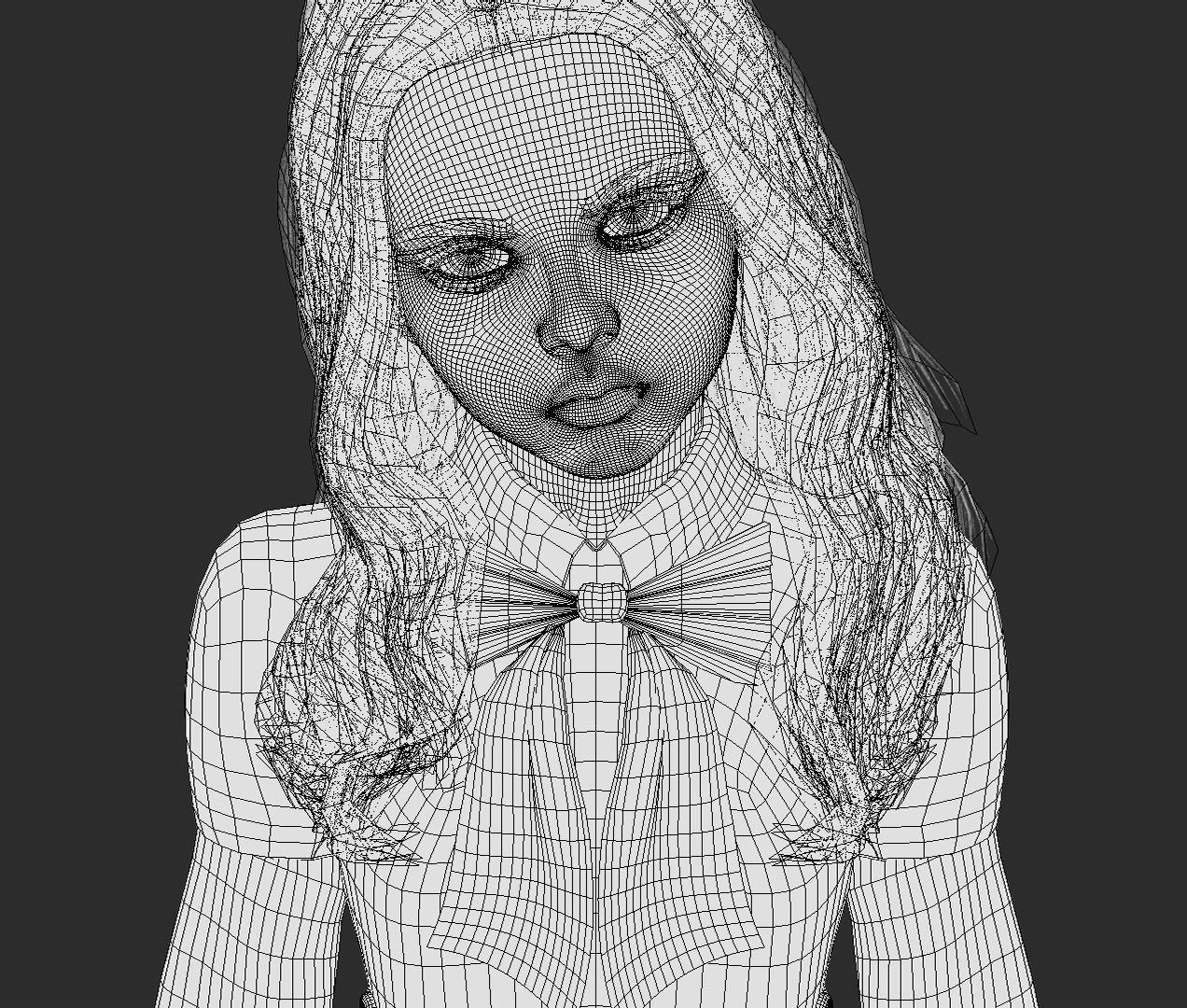 M3GAN 3D model animated rigged | CGTrader