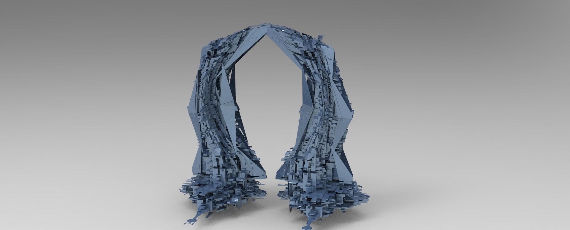 3D model Hydra Claw sci fi rock 3 VR / AR / low-poly | CGTrader