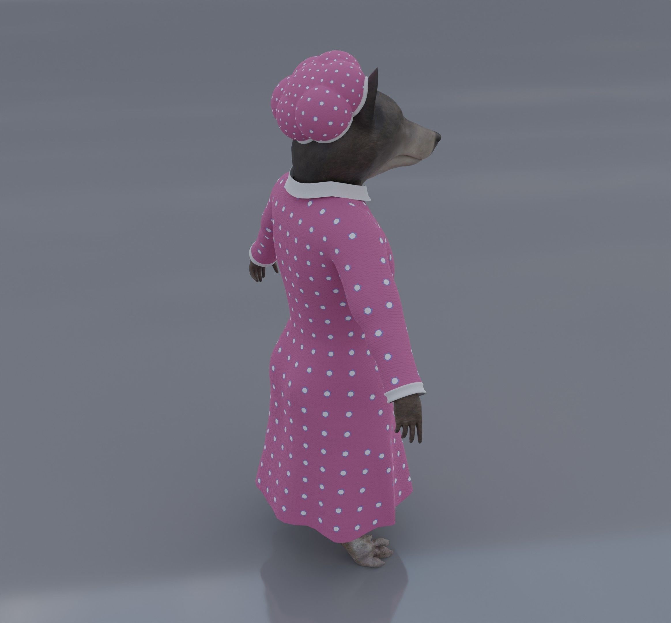 Big Bad Wolf - Wolfie From Shrek 3D model | CGTrader