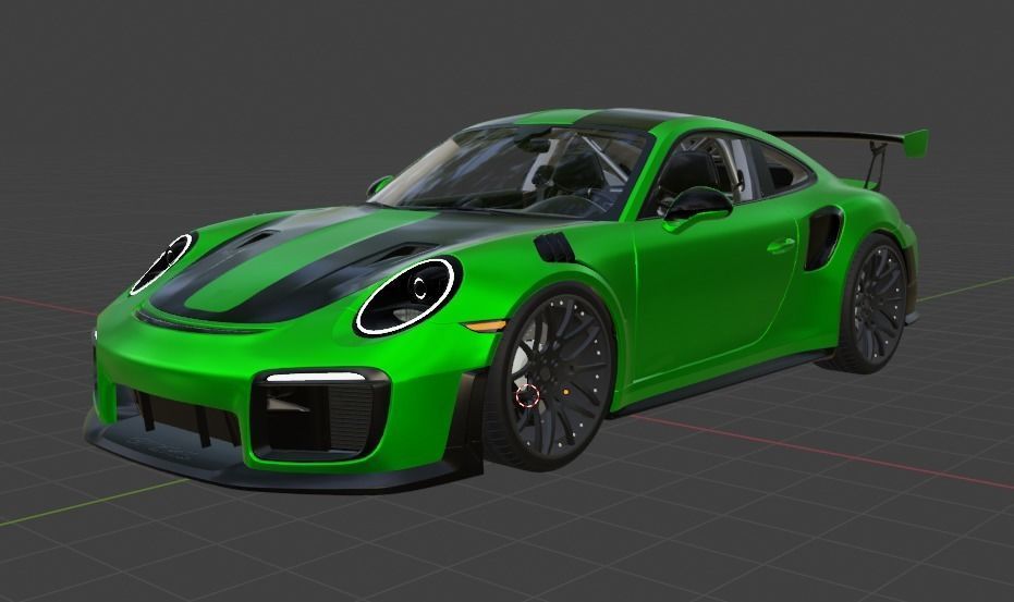 Exposed gt3 free 3D model | CGTrader