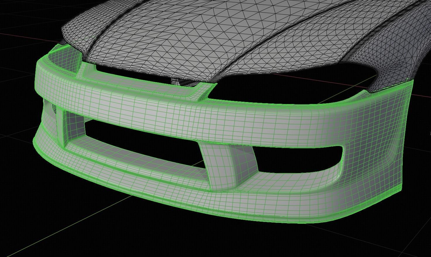 3D model GP Sports G-Sonic Type-1 - GT7 - GT6 S15 Silvia Spec R VR / AR ...