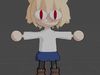 Neco arc T-Pose 3D model | CGTrader