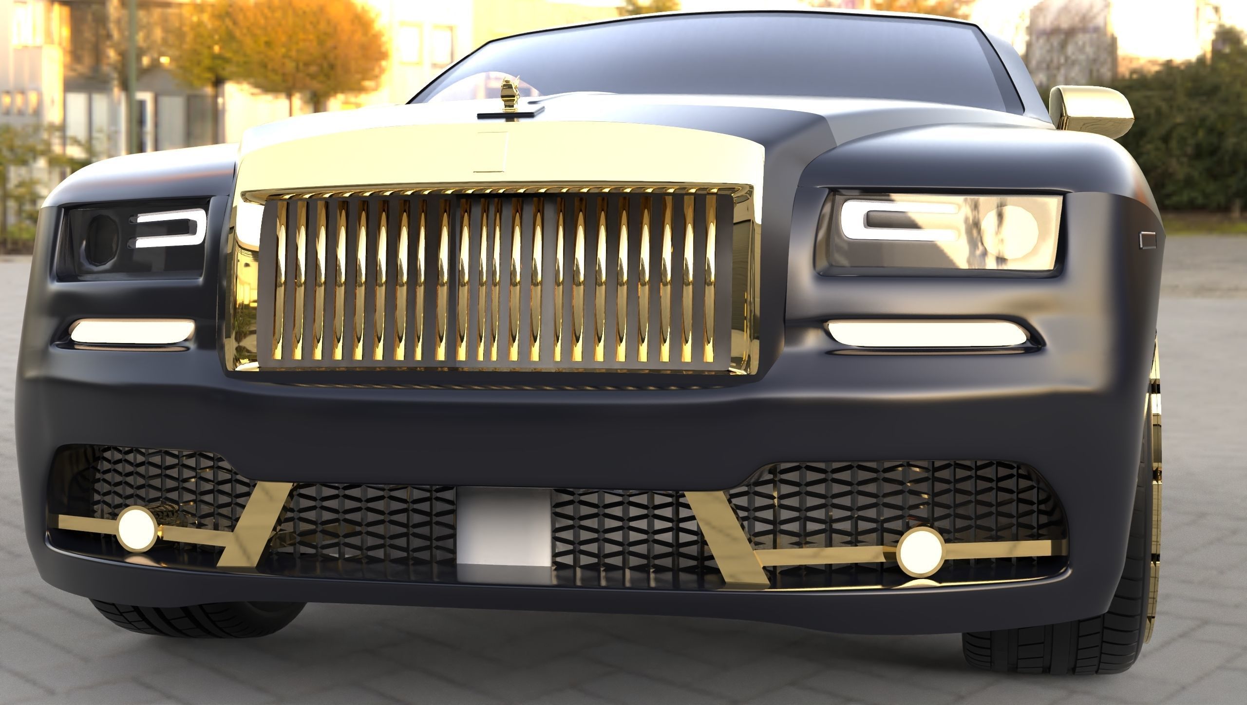 ROYAL ROYCE WRAITH 3D model | CGTrader