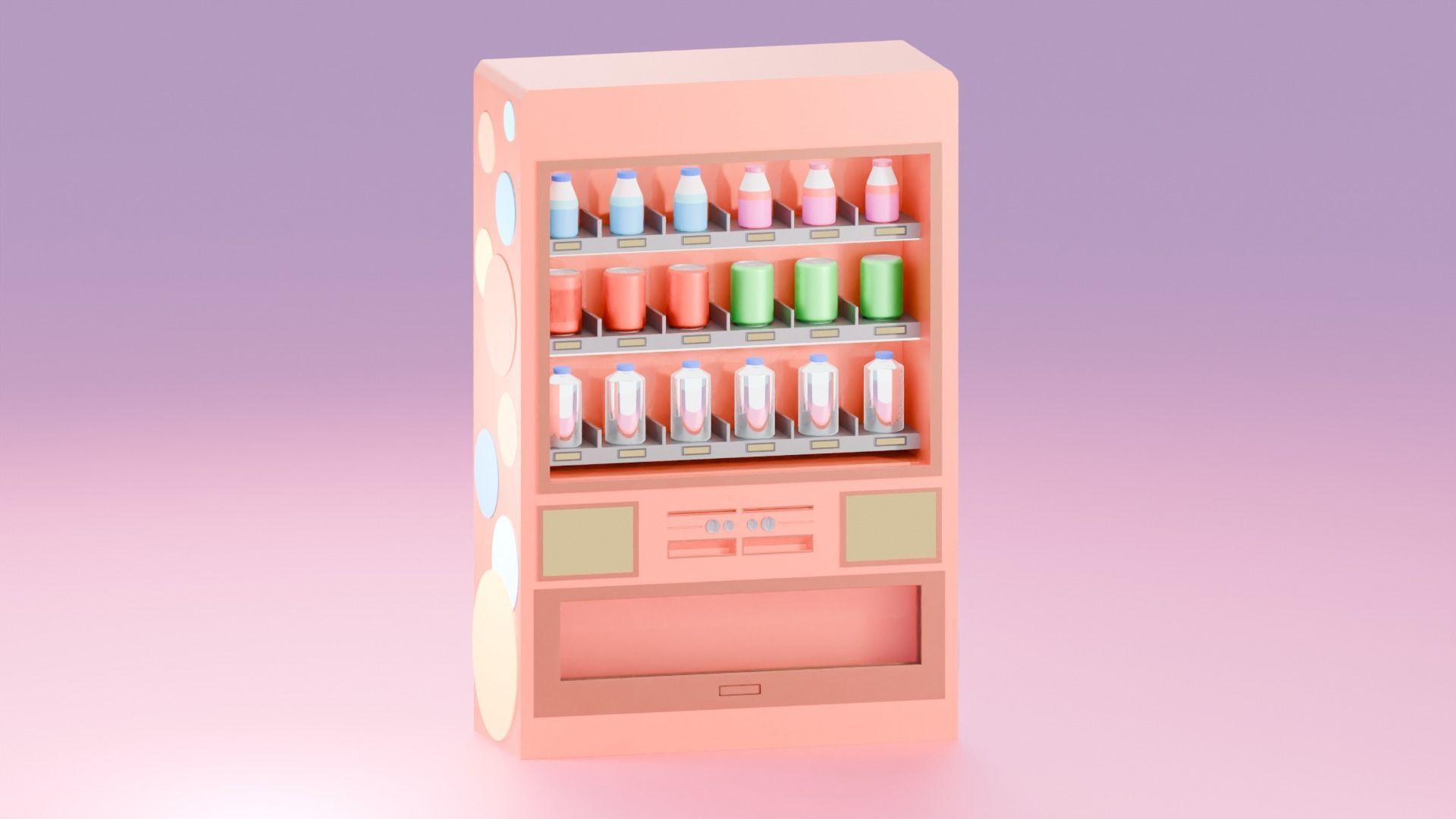 Vending Machine 3D model animated | CGTrader