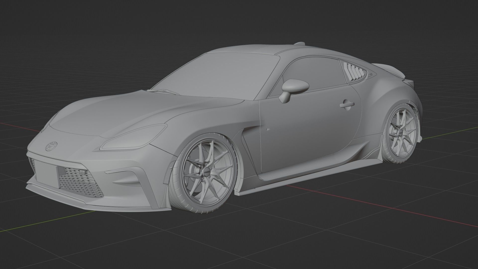 TOYOTA GR86 MAX-ORIDO specifications 3D model | CGTrader