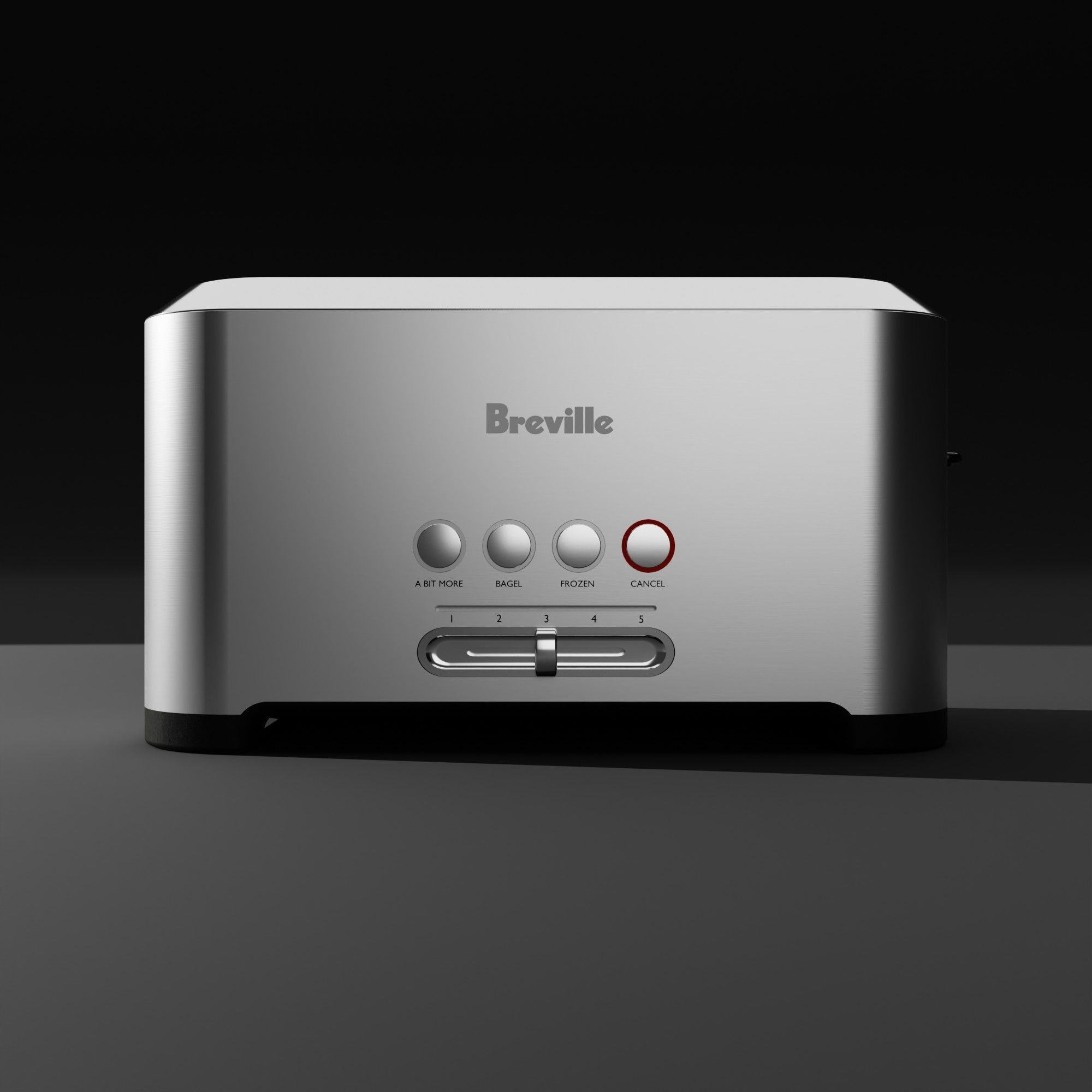 Breville Toaster - Model for Kitchen Visualization 3D model | CGTrader