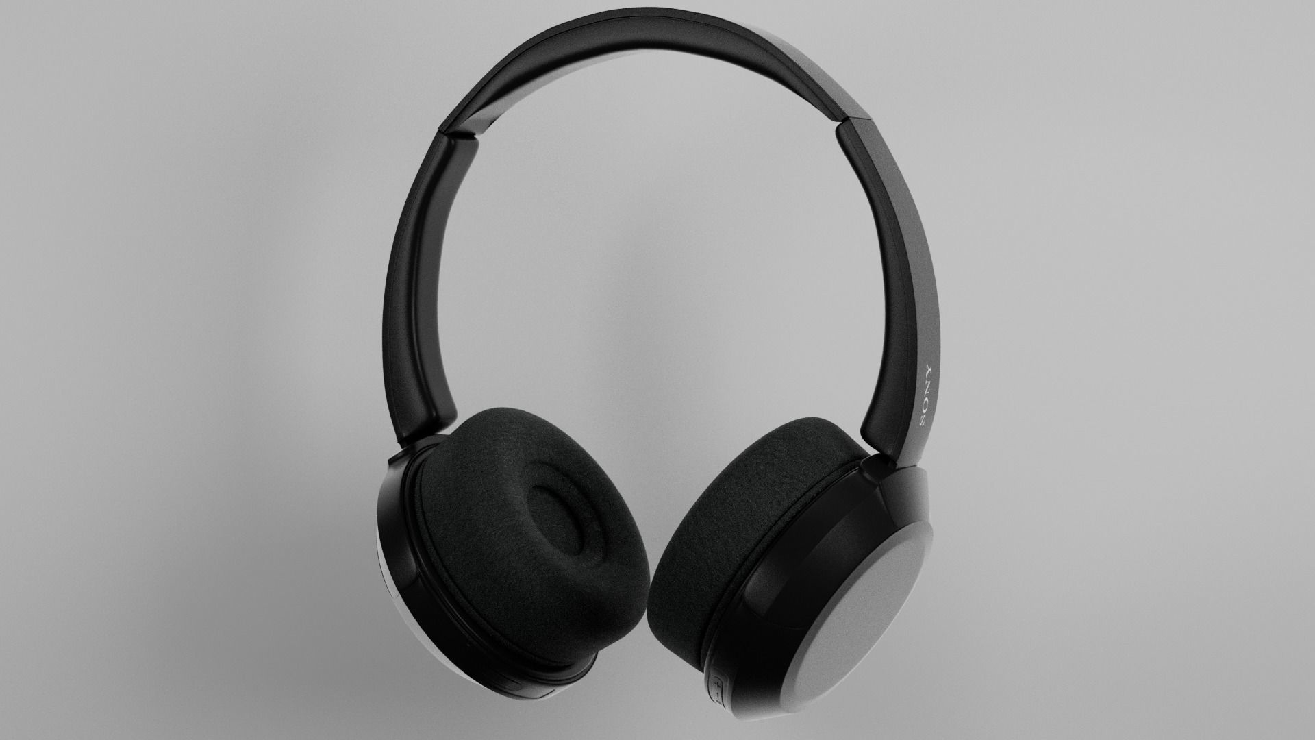 Sony-Inspired Noise-Free 3D Headphone Model 3D model | CGTrader
