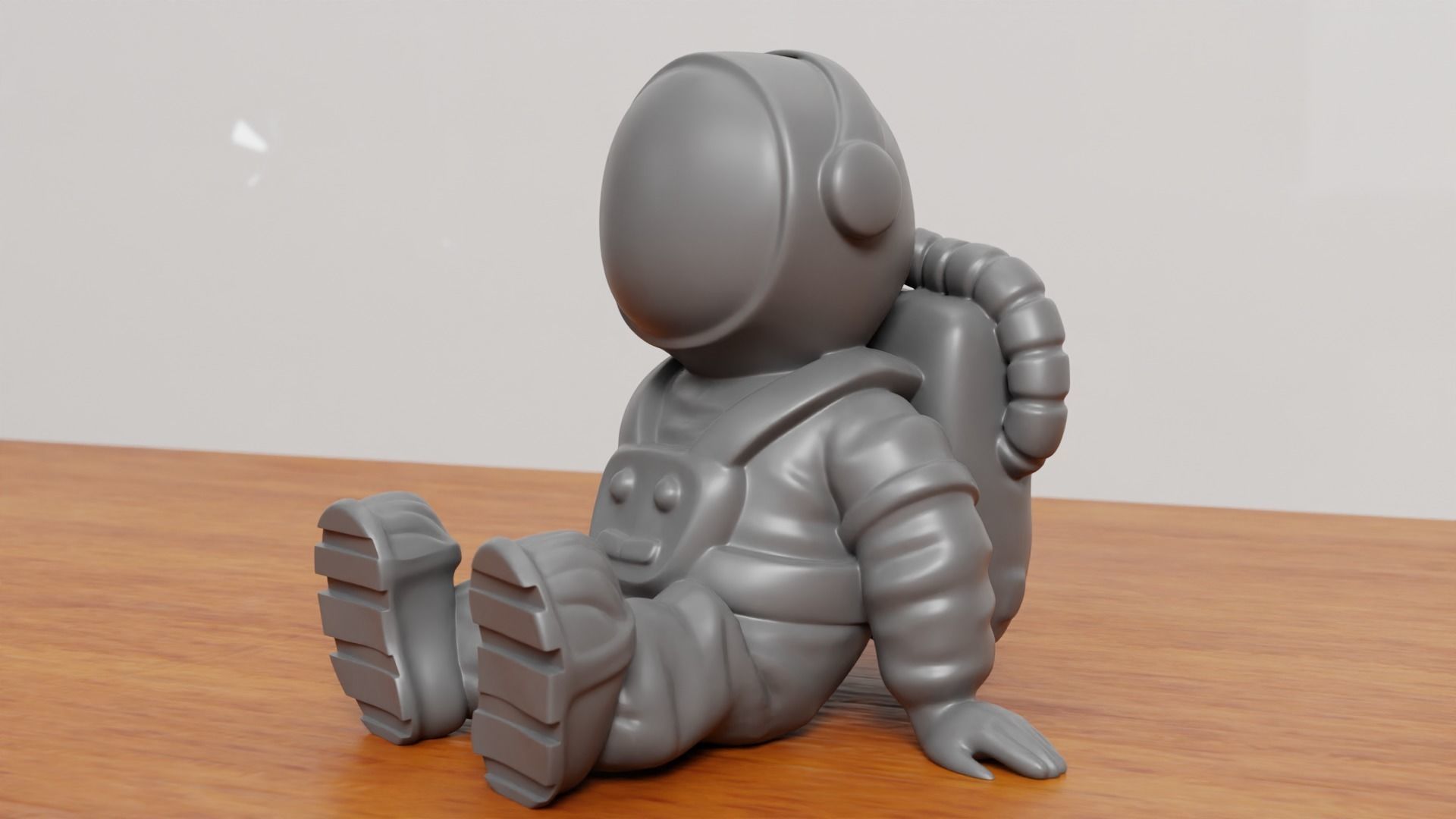 Astronaut 3D model 3D printable | CGTrader