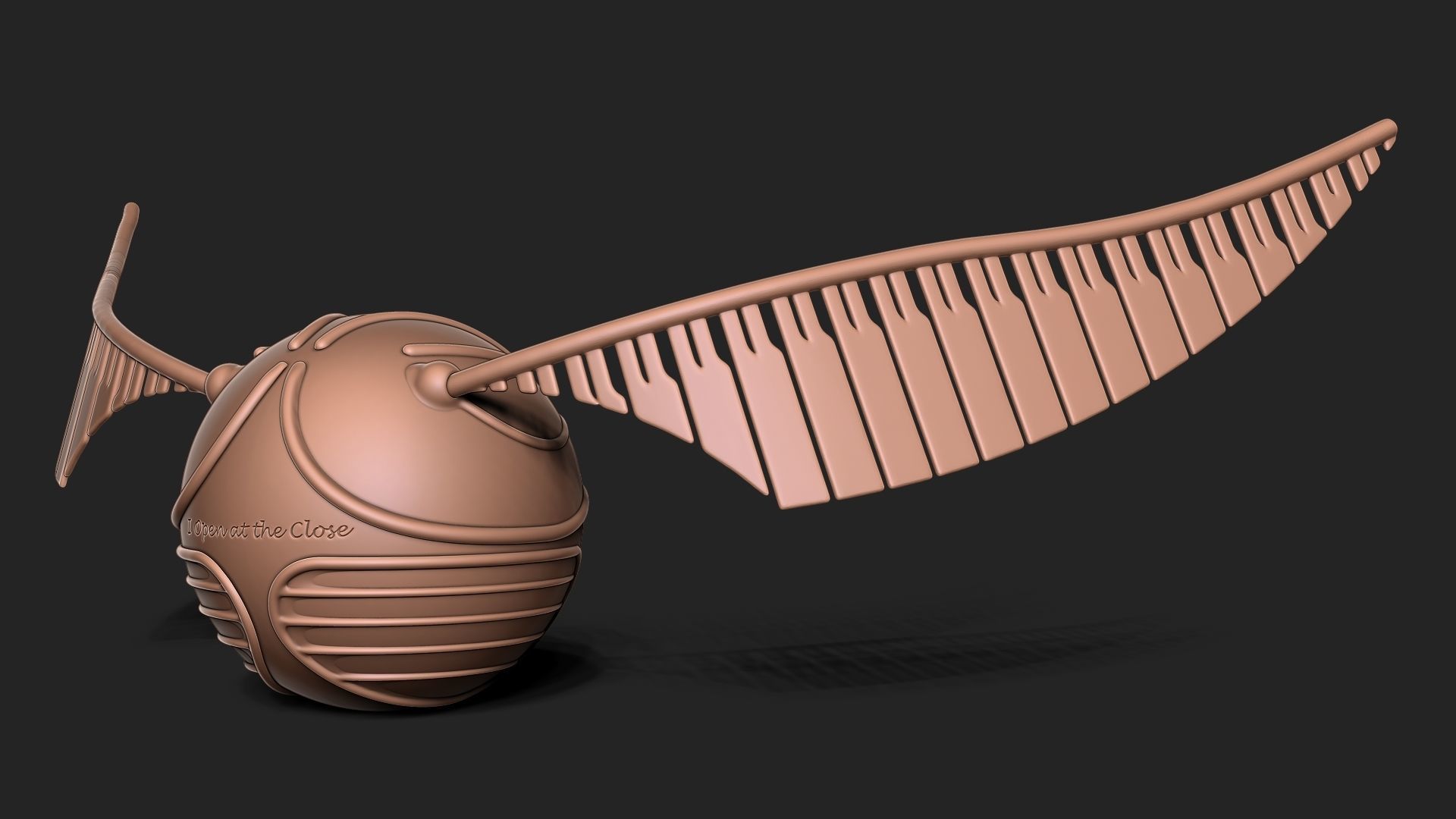 Golden Snitch - Harry Potter 3D model 3D printable | CGTrader