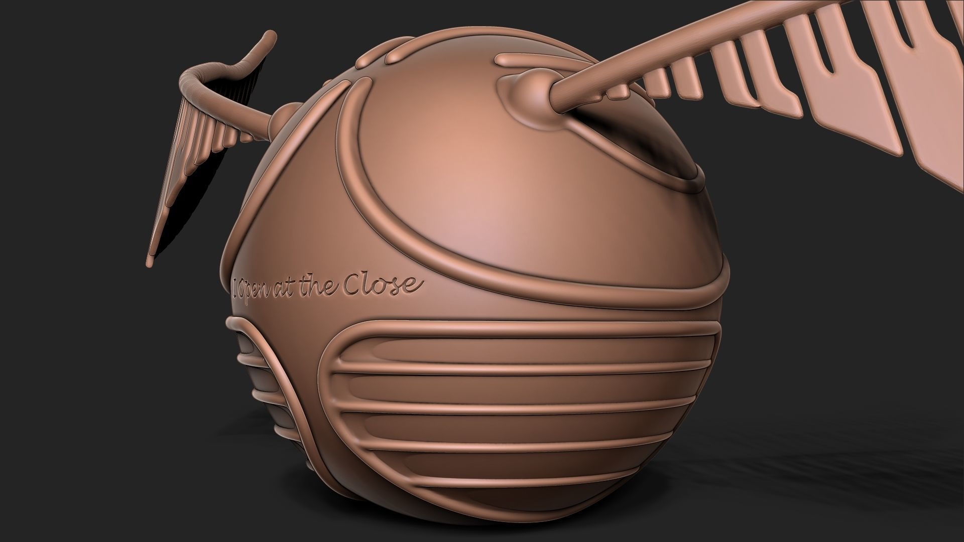 Golden Snitch - Harry Potter 3D model 3D printable | CGTrader