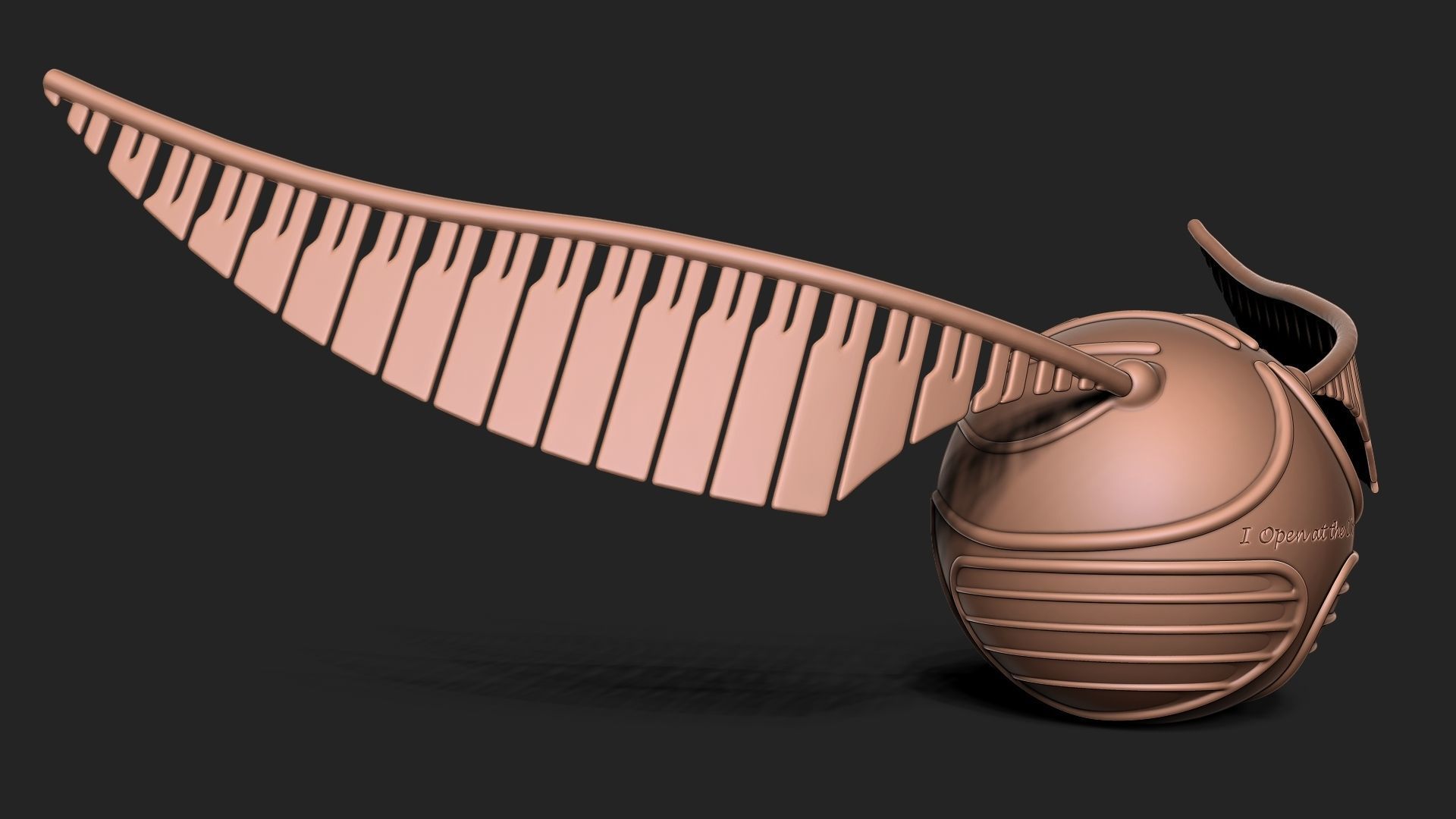 Golden Snitch - Harry Potter 3D model 3D printable | CGTrader