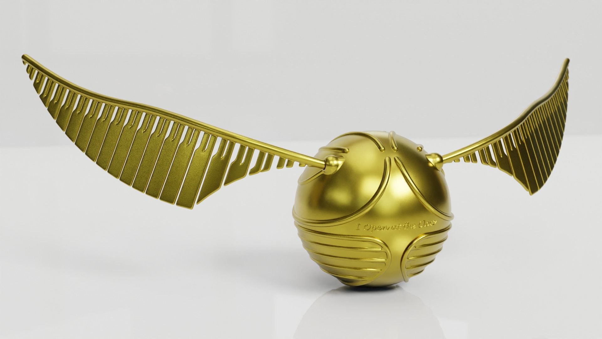 Golden Snitch - Harry Potter 3D model 3D printable | CGTrader