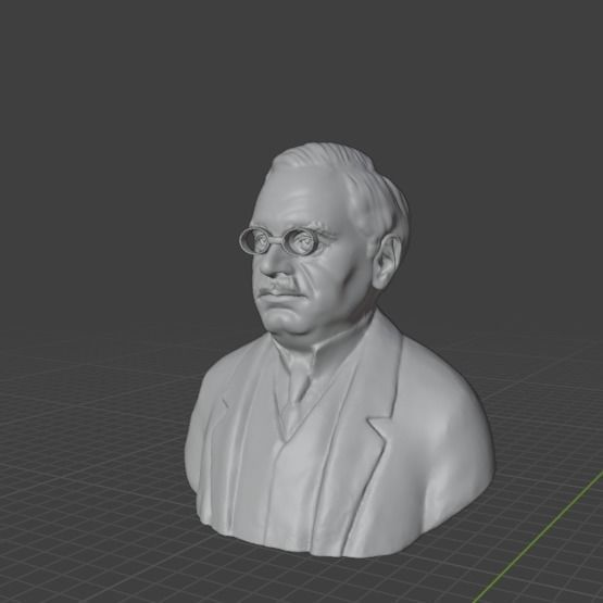 Alfred Adler 3D model 3D printable | CGTrader