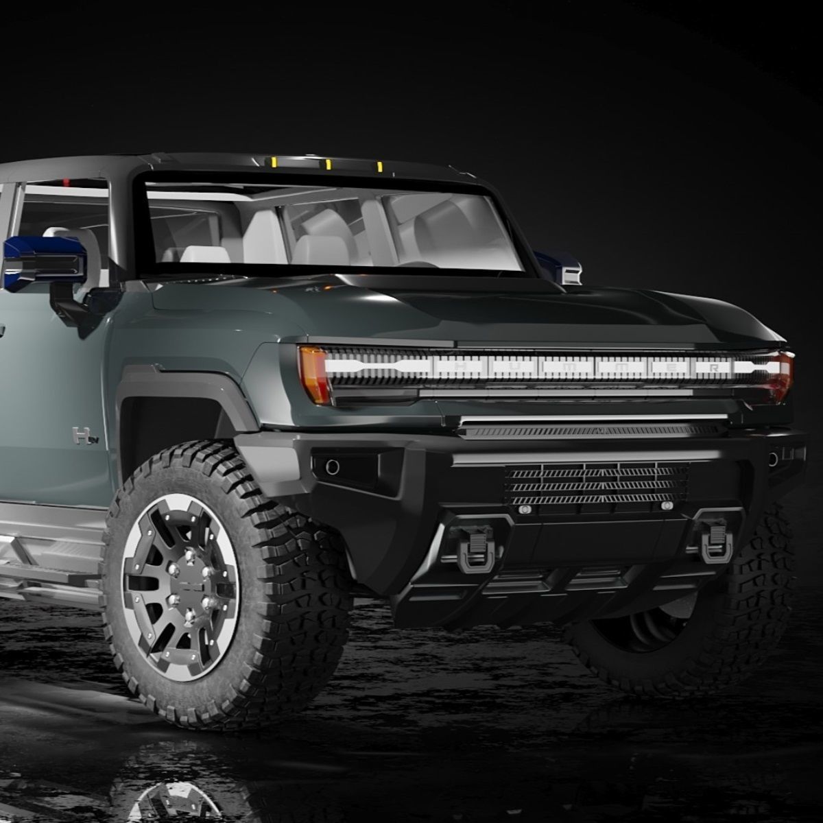 GMC Hummer EV 2024 3d model 3D model | CGTrader