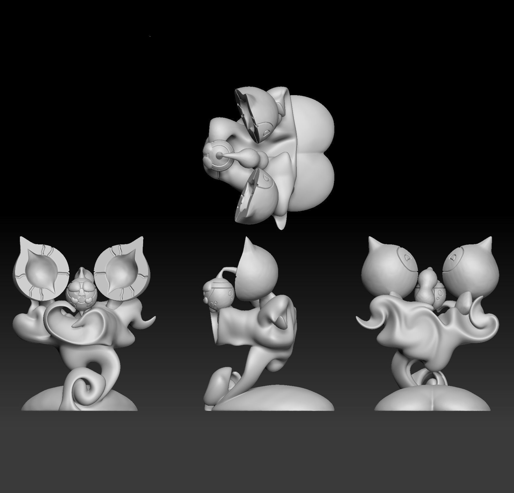 Pokemon Pecharunt 3D model 3D printable | CGTrader