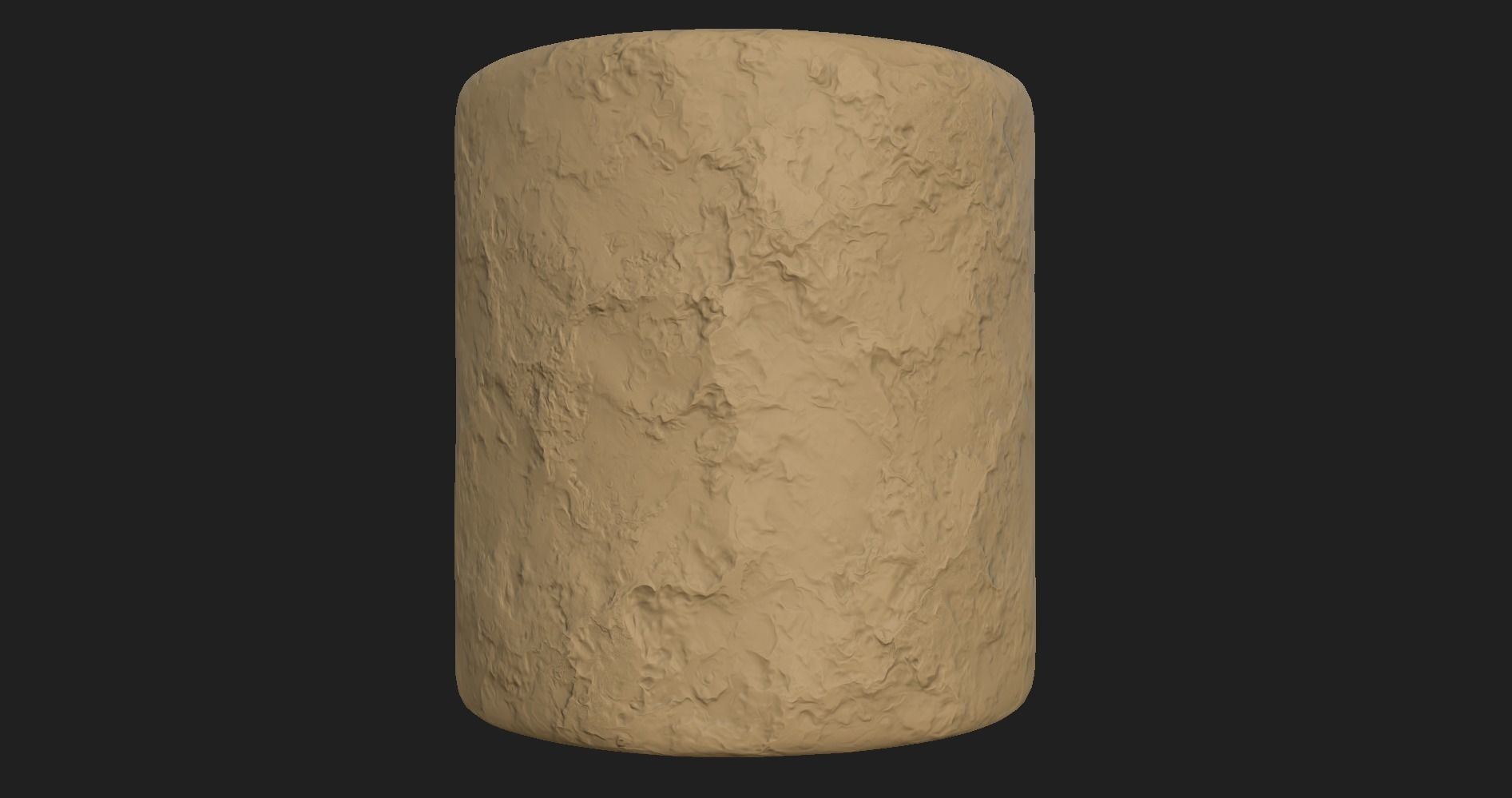 Texture Seamless Mud With Stones And Moisture PBR material VR / AR ...