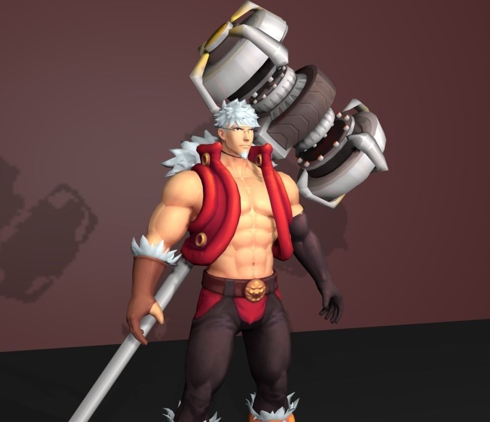 nico warrior 3D model animated rigged | CGTrader