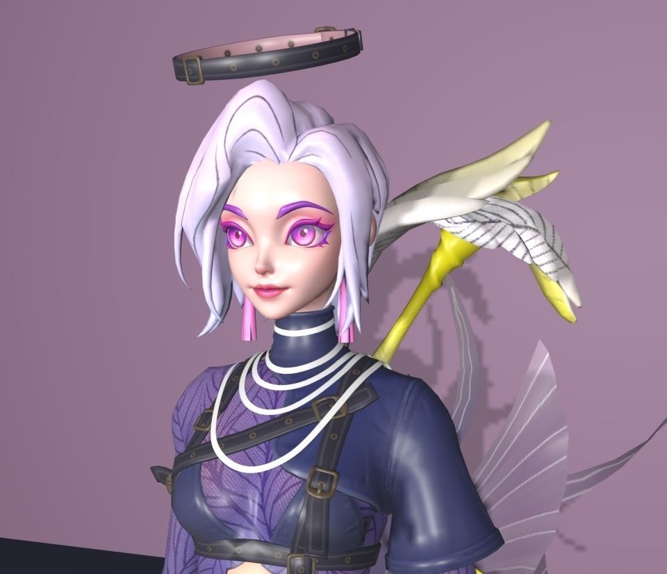 Medea Chloe 3D model animated rigged | CGTrader