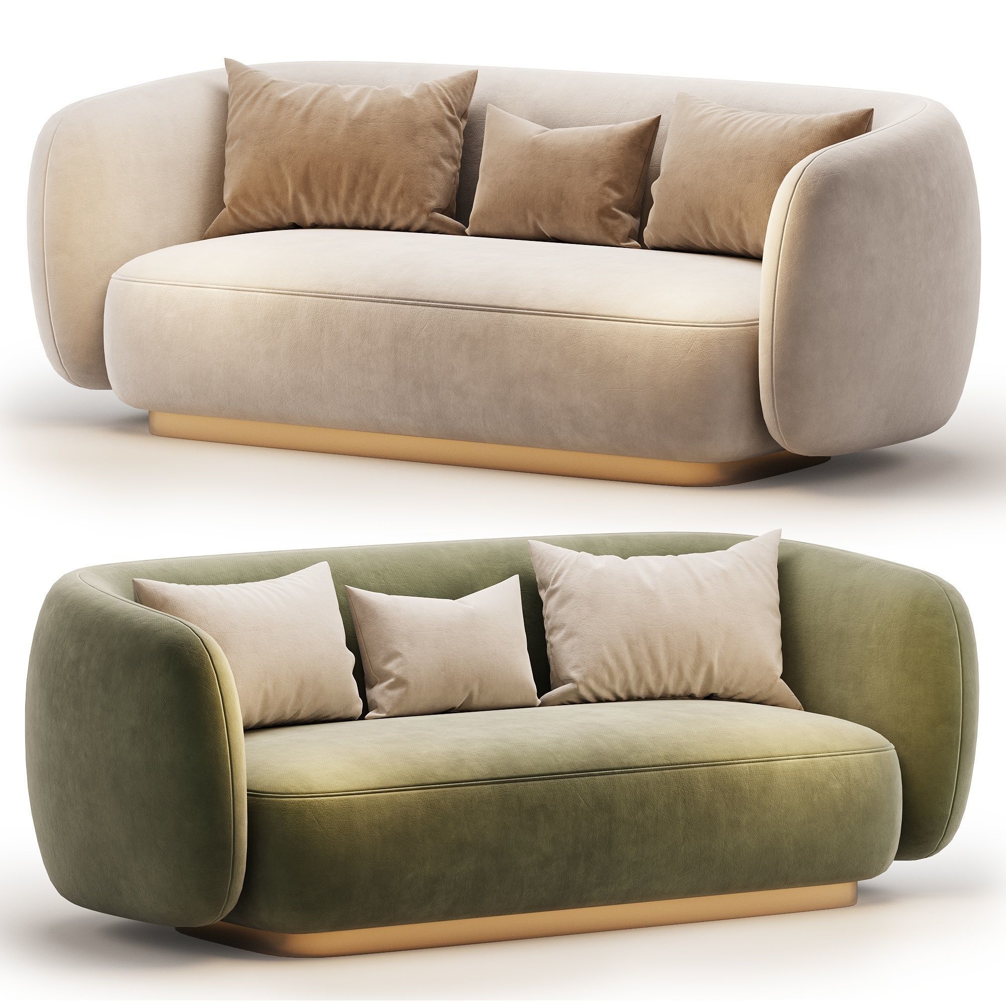 Roxy Sofa 3D model | CGTrader