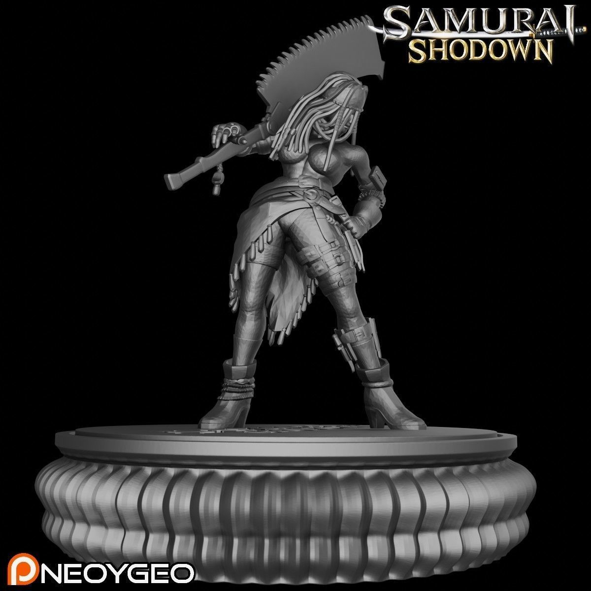 DARLI DAGGER - SAMURAI SHODOWN 3D model 3D printable | CGTrader