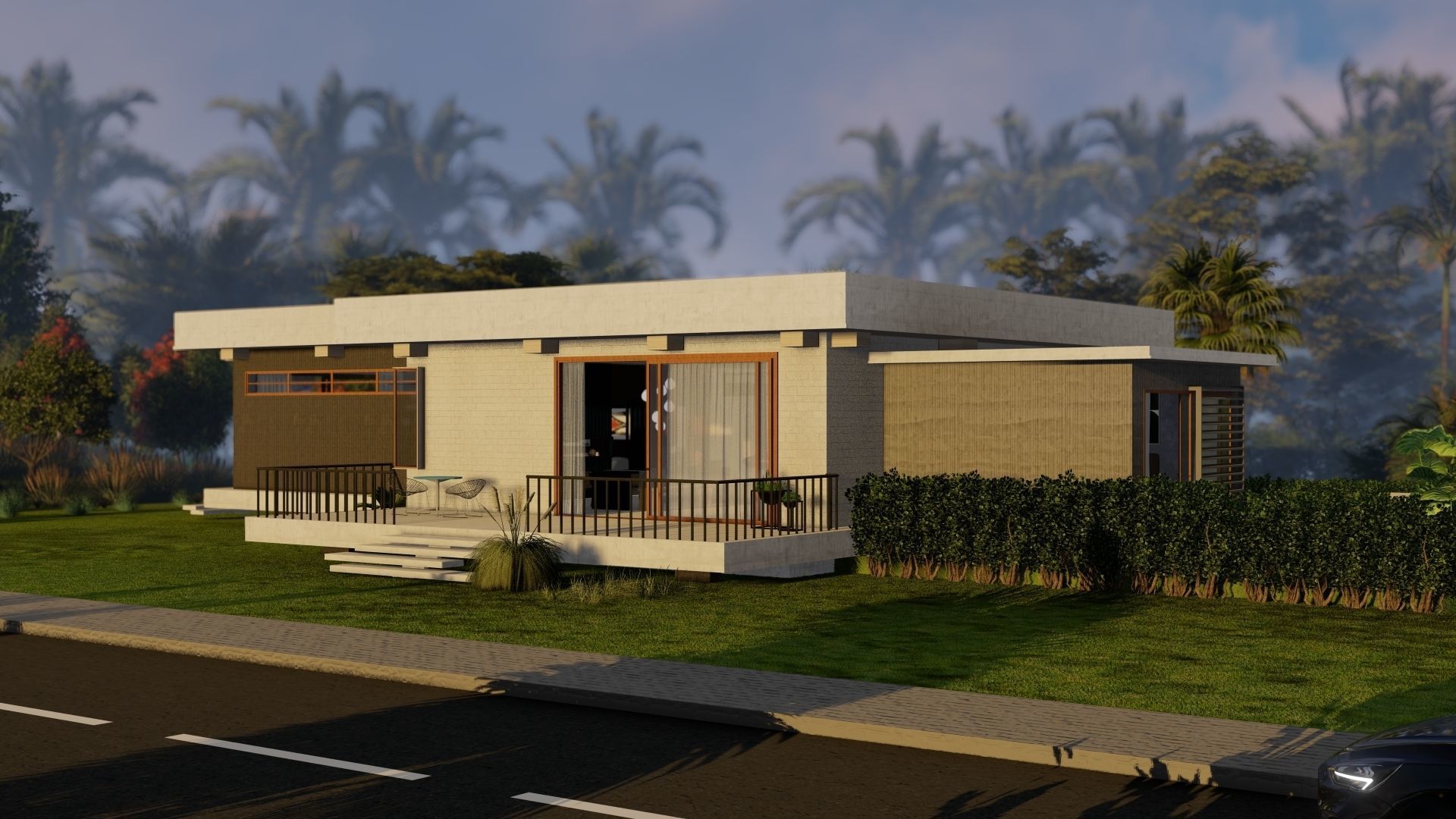 Tiny House SketchUp Model Lumion Render 3D model | CGTrader