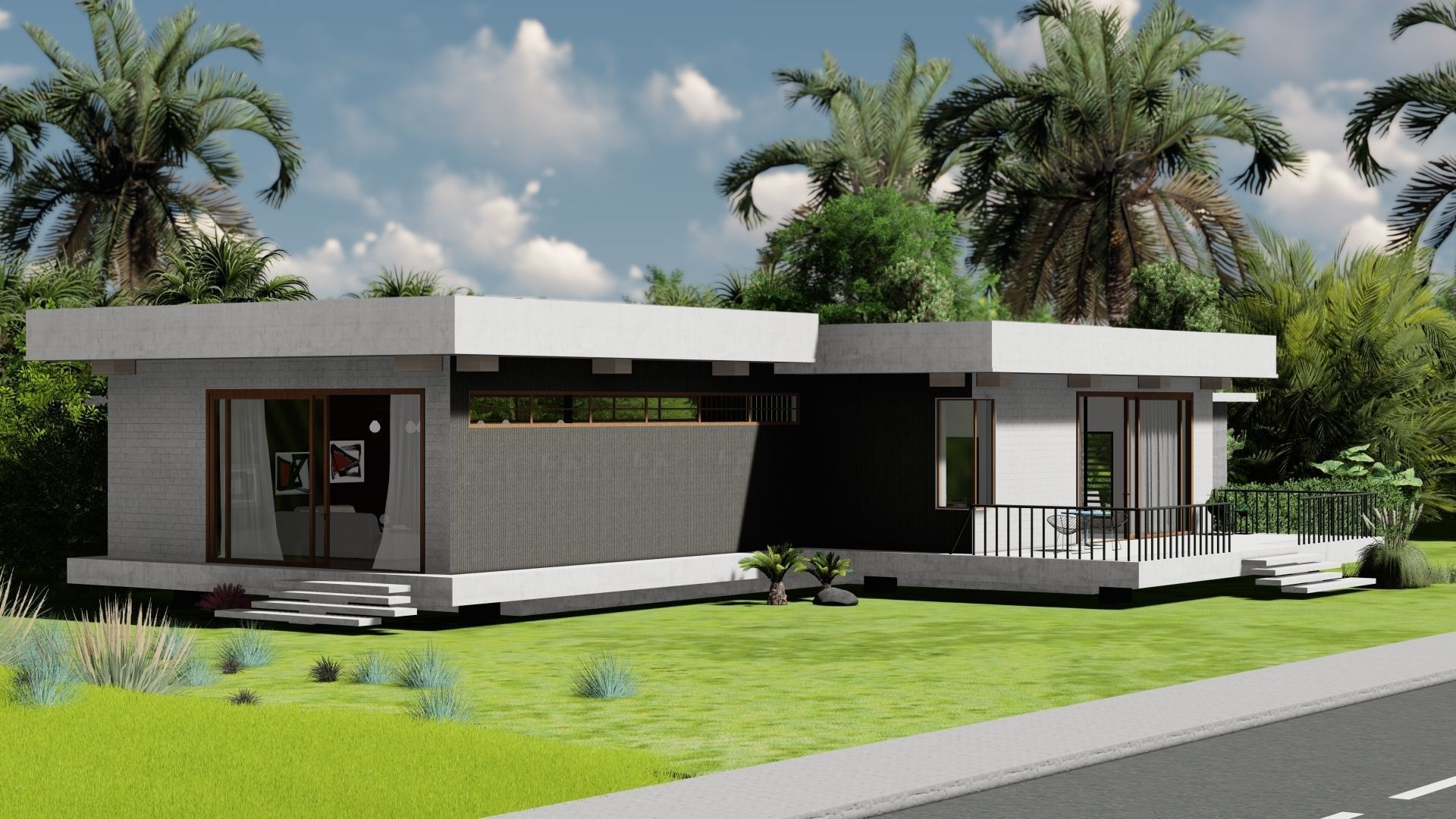 Tiny House SketchUp Model Lumion Render 3D model | CGTrader