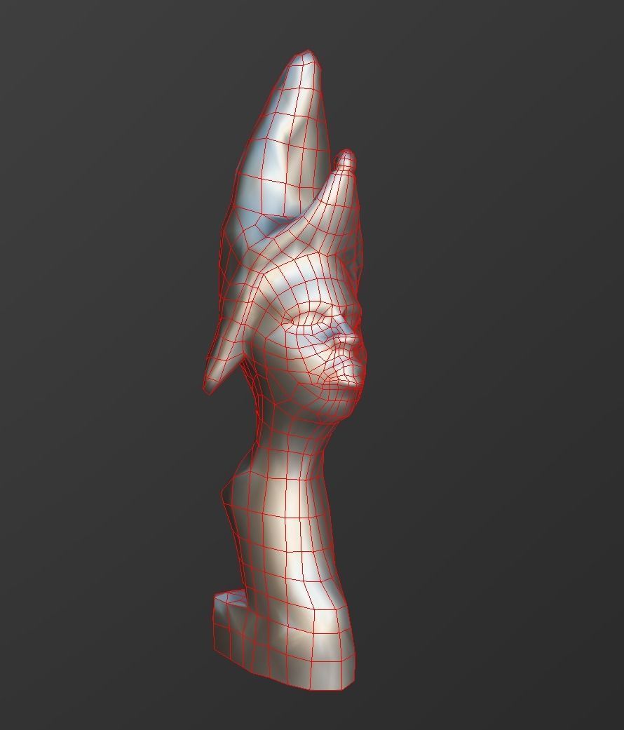 Zoro Head free VR / AR / low-poly 3D model | CGTrader
