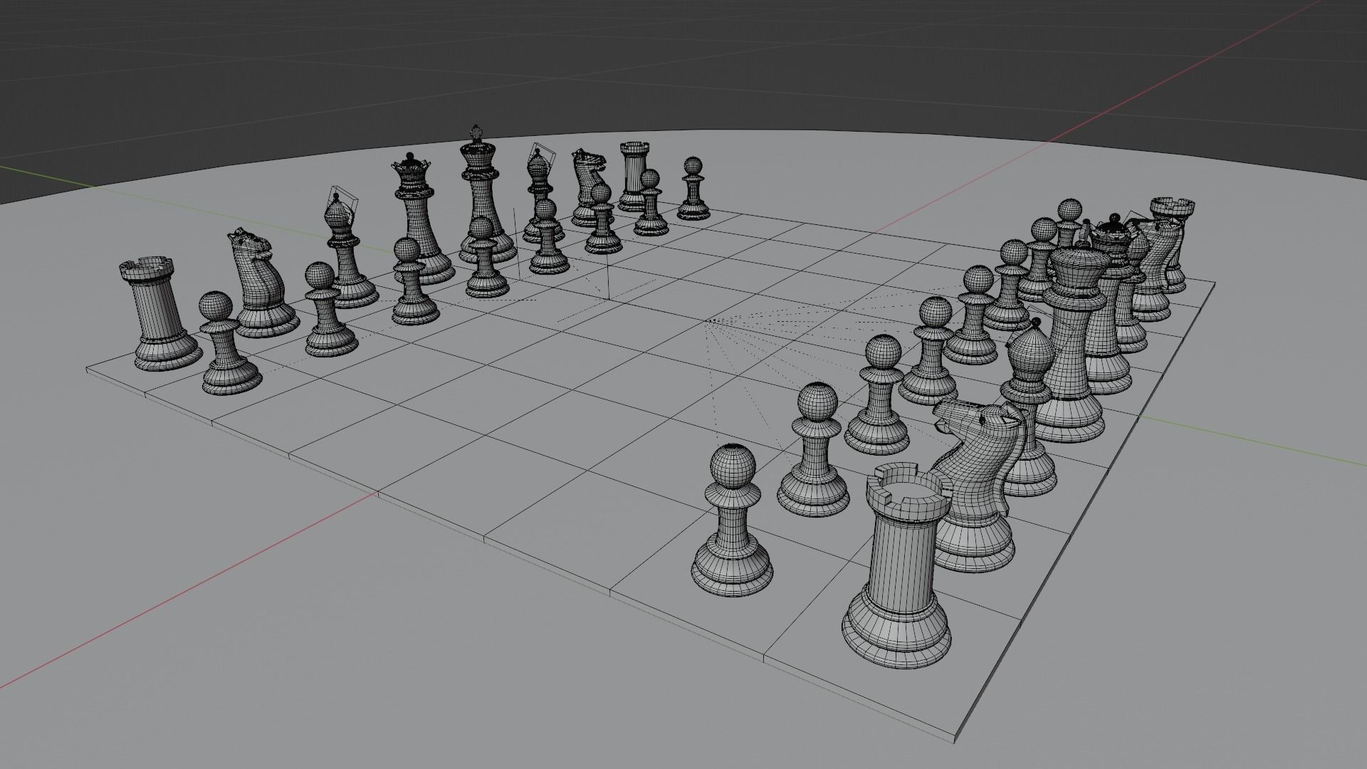 3D model 3D model Classic Chess Set VR / AR / low-poly | CGTrader
