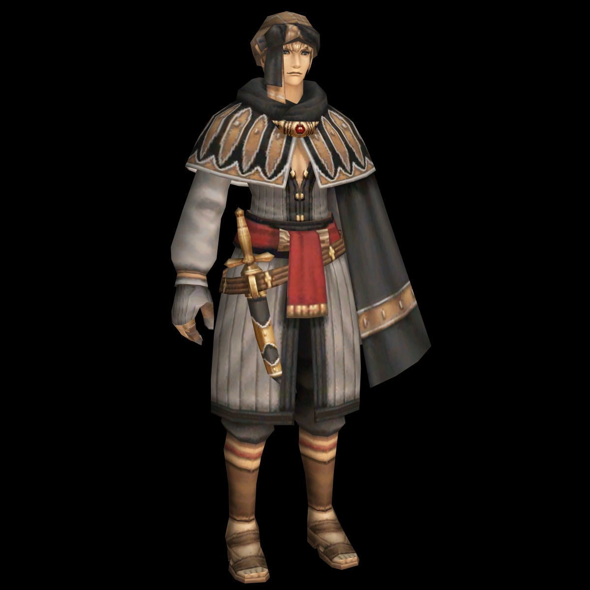 3D model Final Fantasy XI Persian Warrior VR / AR / low-poly | CGTrader