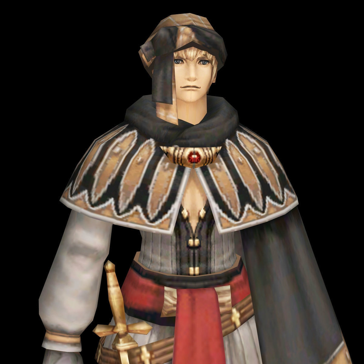 3D model Final Fantasy XI Persian Warrior VR / AR / low-poly | CGTrader