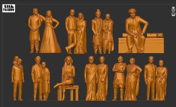 miniatures 3D model 3D printable | CGTrader