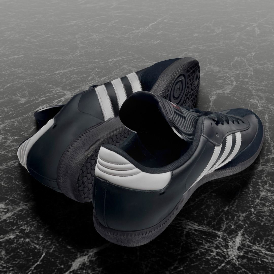 3D model ADIDAS SAMBA 3D SHOES VR / AR / low-poly | CGTrader