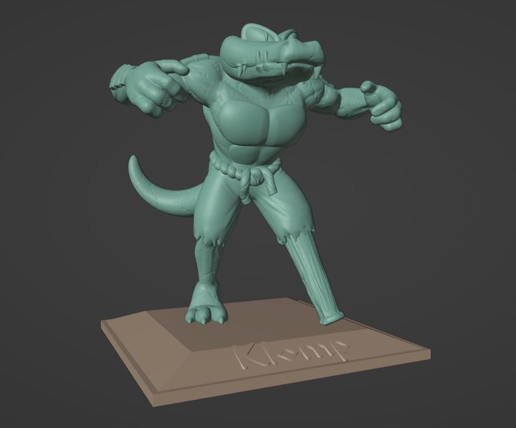 DKC2 Klomp and Kaboing 3D model 3D printable | CGTrader