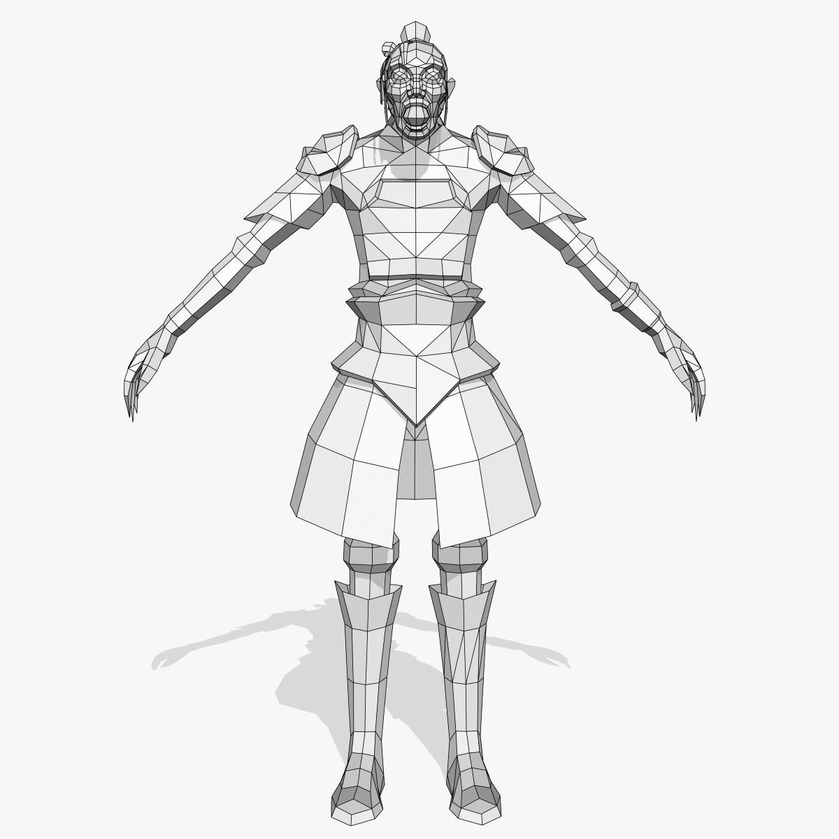 3D model fantasy zombie monster character VR / AR / low-poly | CGTrader