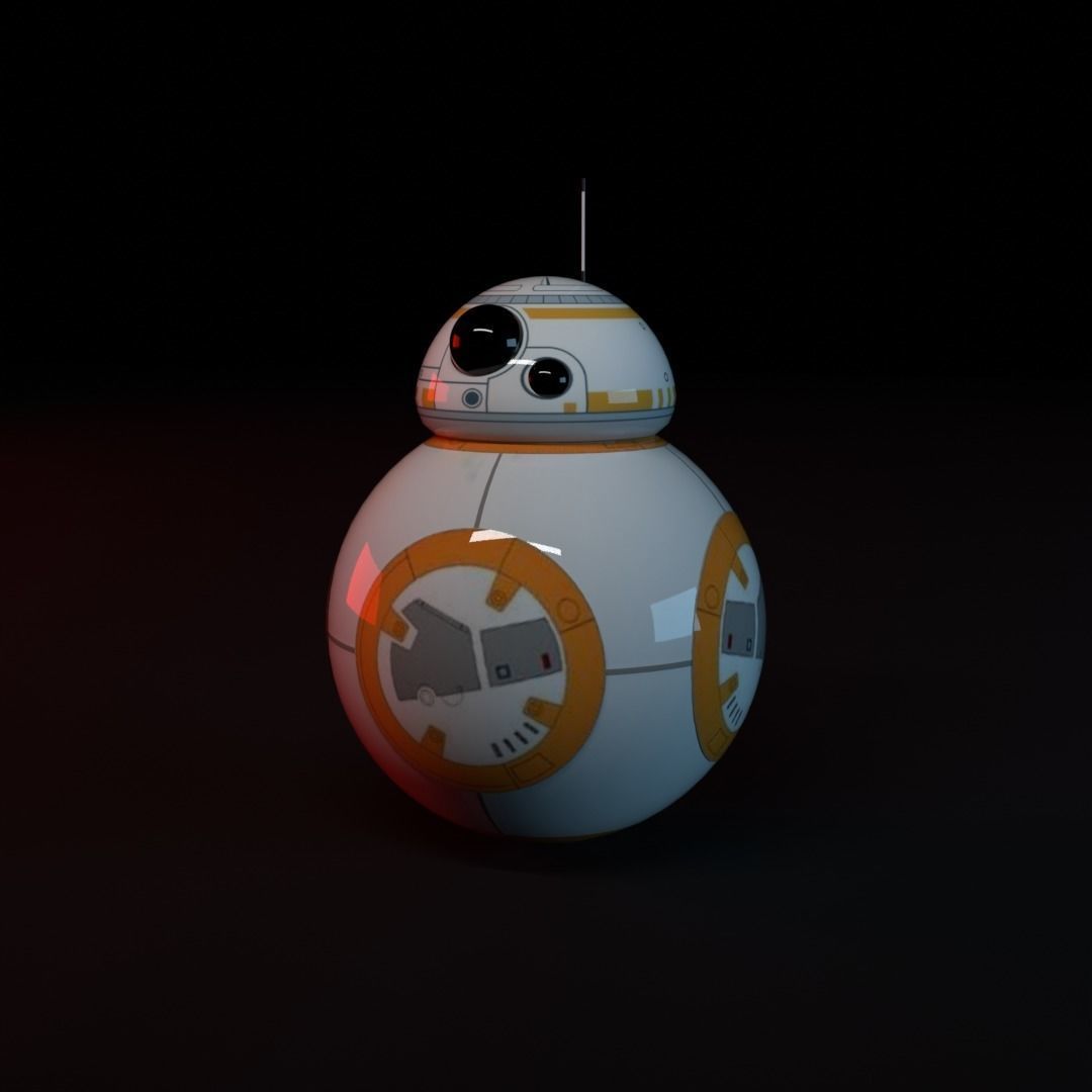 3D model Bb8 Star Wars VR / AR / low-poly | CGTrader