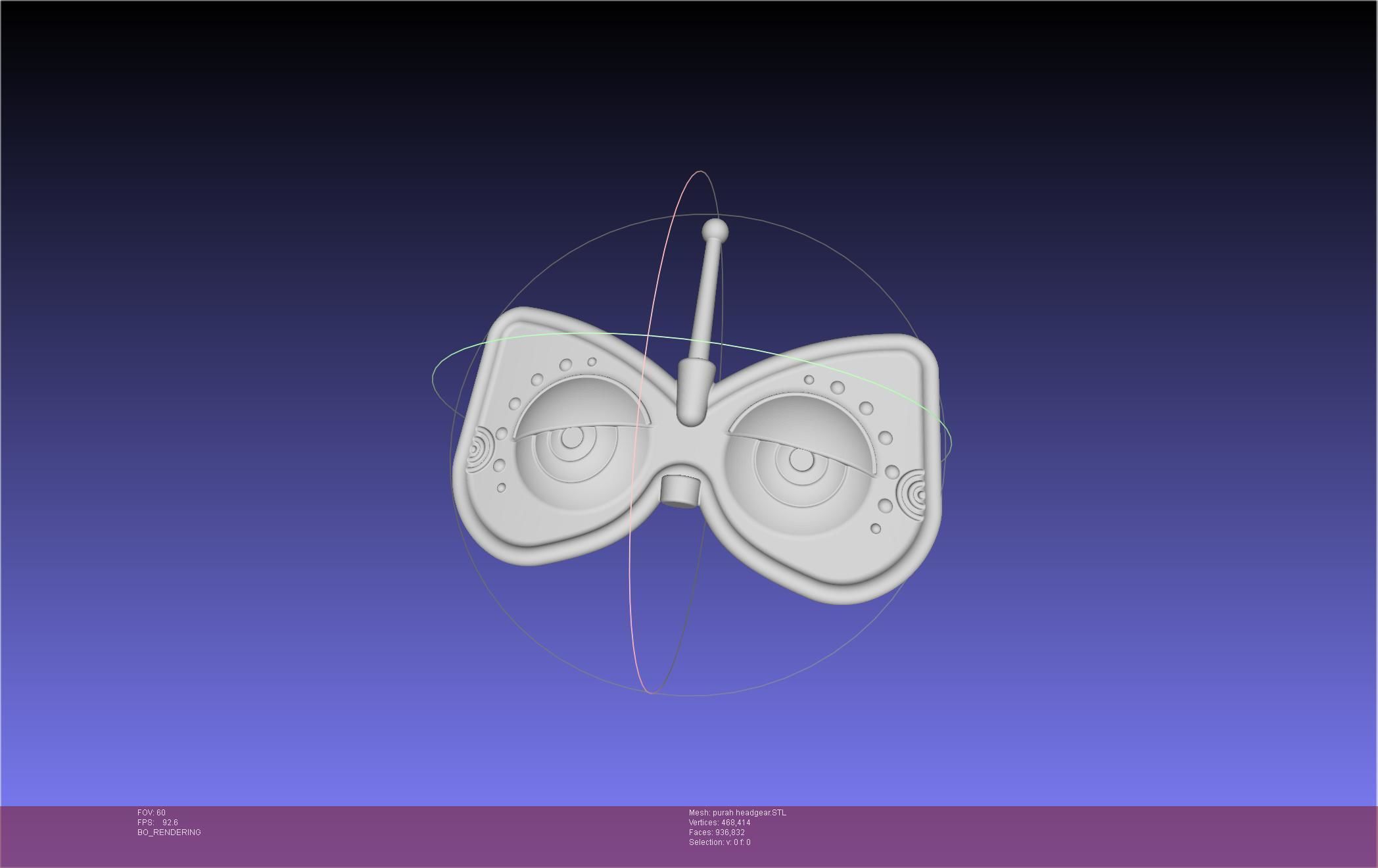 Zelda Purah Headgear Printable Model 3D model 3D printable | CGTrader
