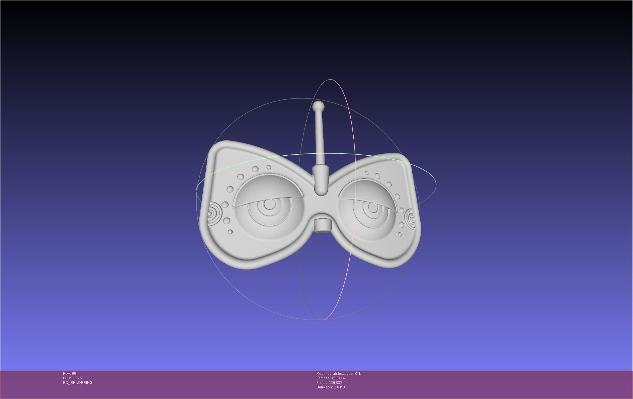 Zelda Purah Headgear Printable Model 3D model 3D printable | CGTrader