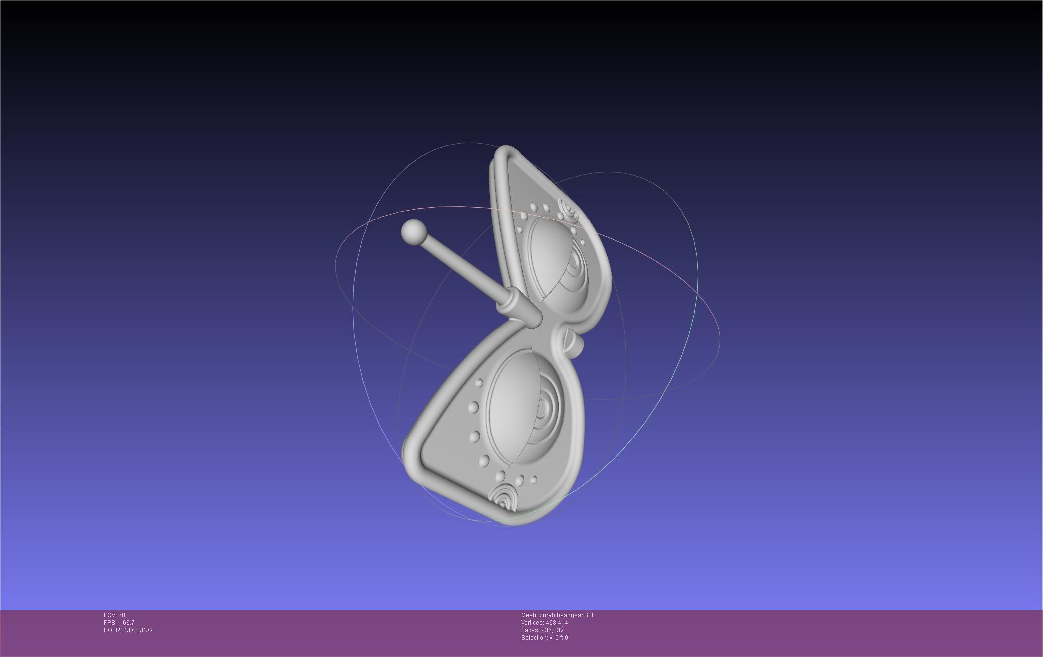 Zelda Purah Headgear Printable Model 3D model 3D printable | CGTrader