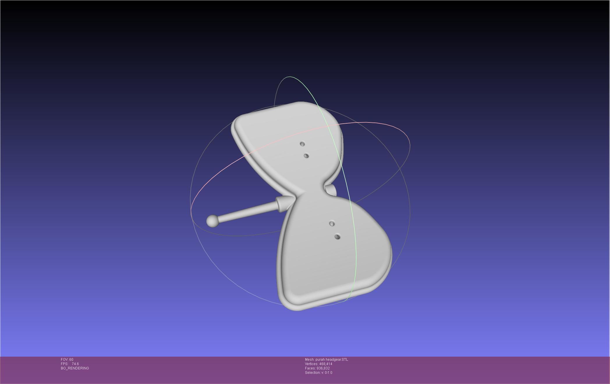 Zelda Purah Headgear Printable Model 3D model 3D printable | CGTrader