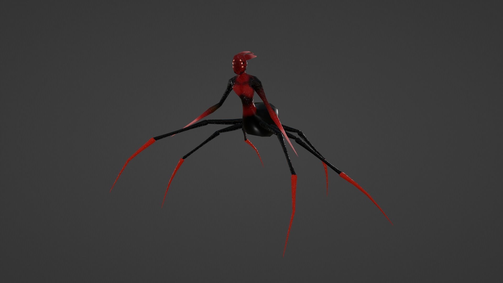 3D model ANIMATED SPIDER WOMAN 3D VR / AR / low-poly | CGTrader