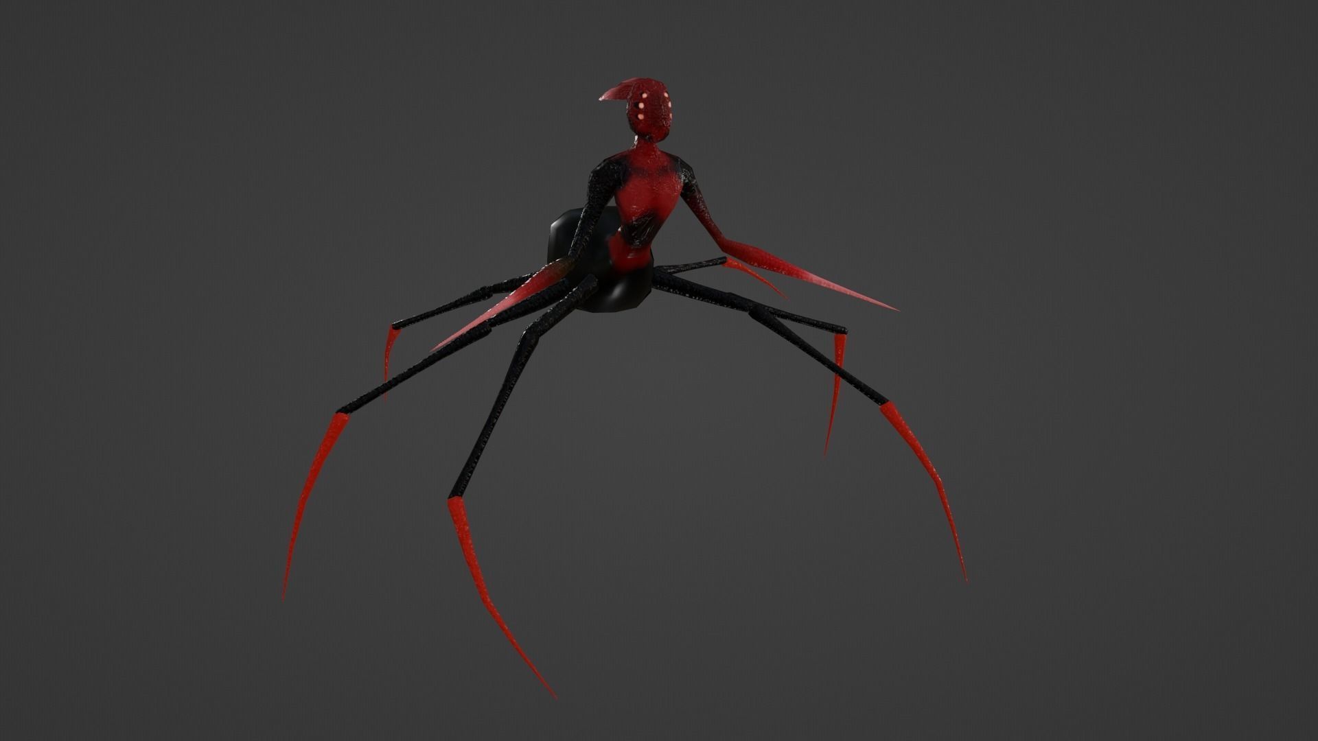 3D model ANIMATED SPIDER WOMAN 3D VR / AR / low-poly | CGTrader