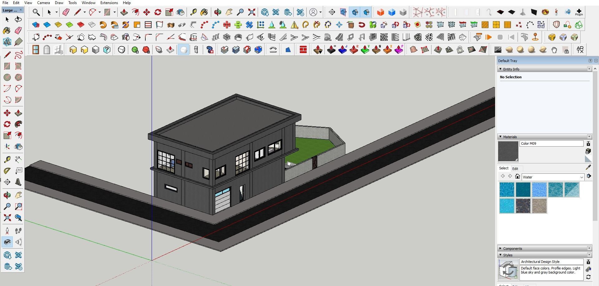 Small Modern House Sketchup Model Lumion Render 3d Model Cgtrader