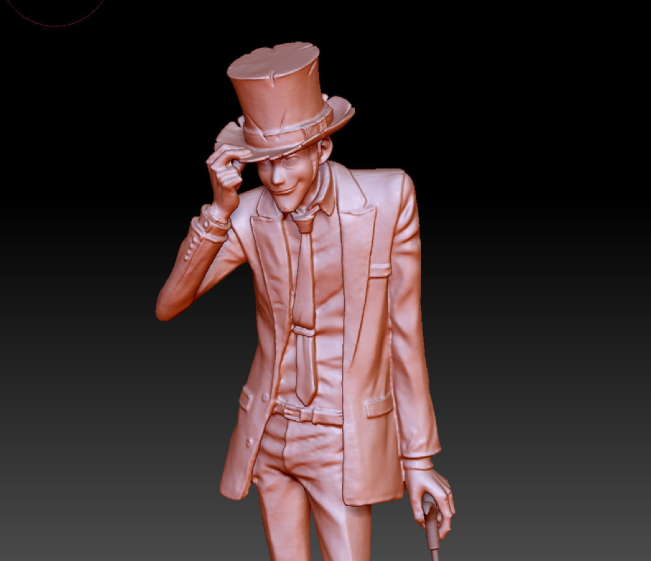 LUPIN THE Third Figure ready to print 3D model 3D printable | CGTrader