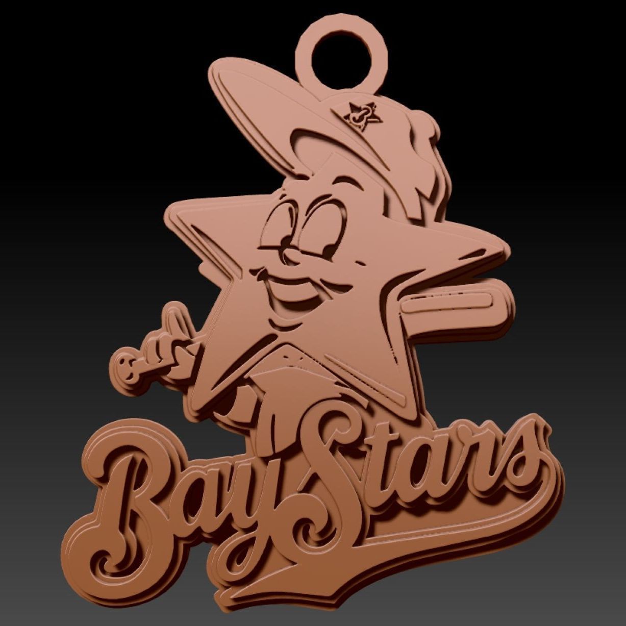 Nippon NPB all teams Keychan printable and renderable 3D model 3D ...