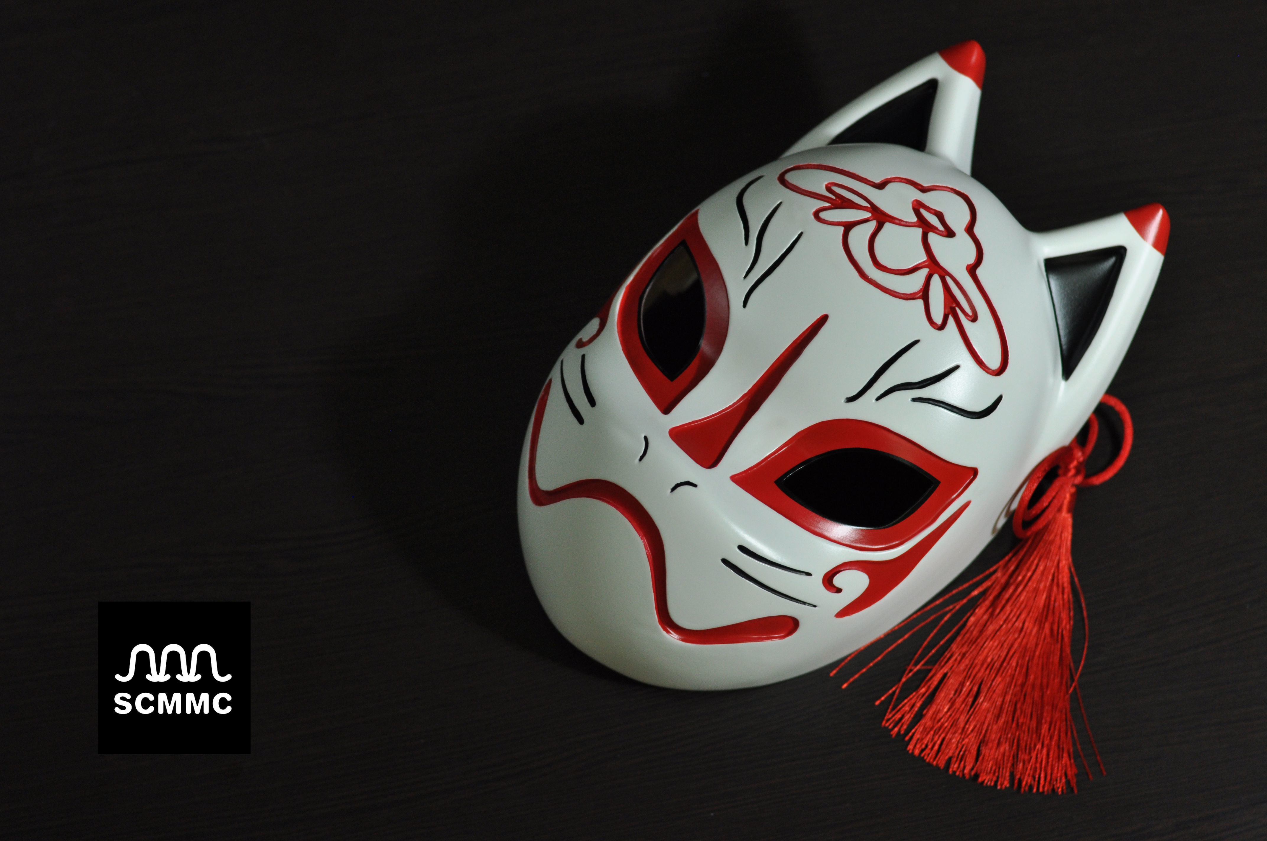 NieR Automata-YoRHa Uniform 1 2B White Fox Mask - Cosplay 3D model 3D ...