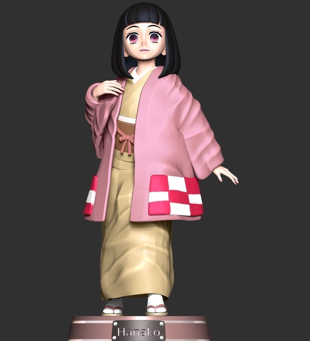 Hanako Kamado Demon Slayer Kimetsu no Yaiba 3D model 3D printable ...