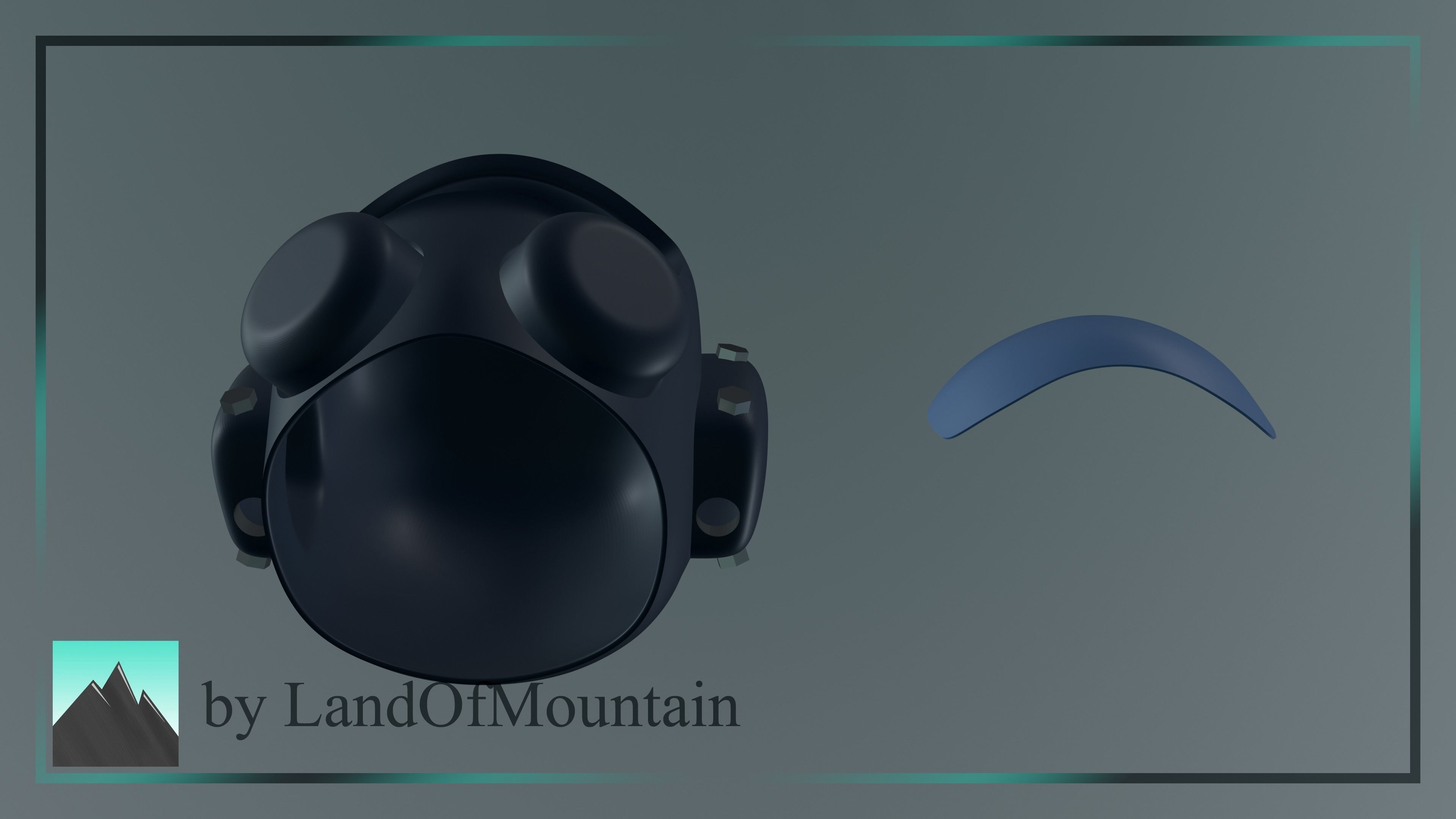 Lethal Company - Player Helmet and Accessories 3D model 3D printable ...
